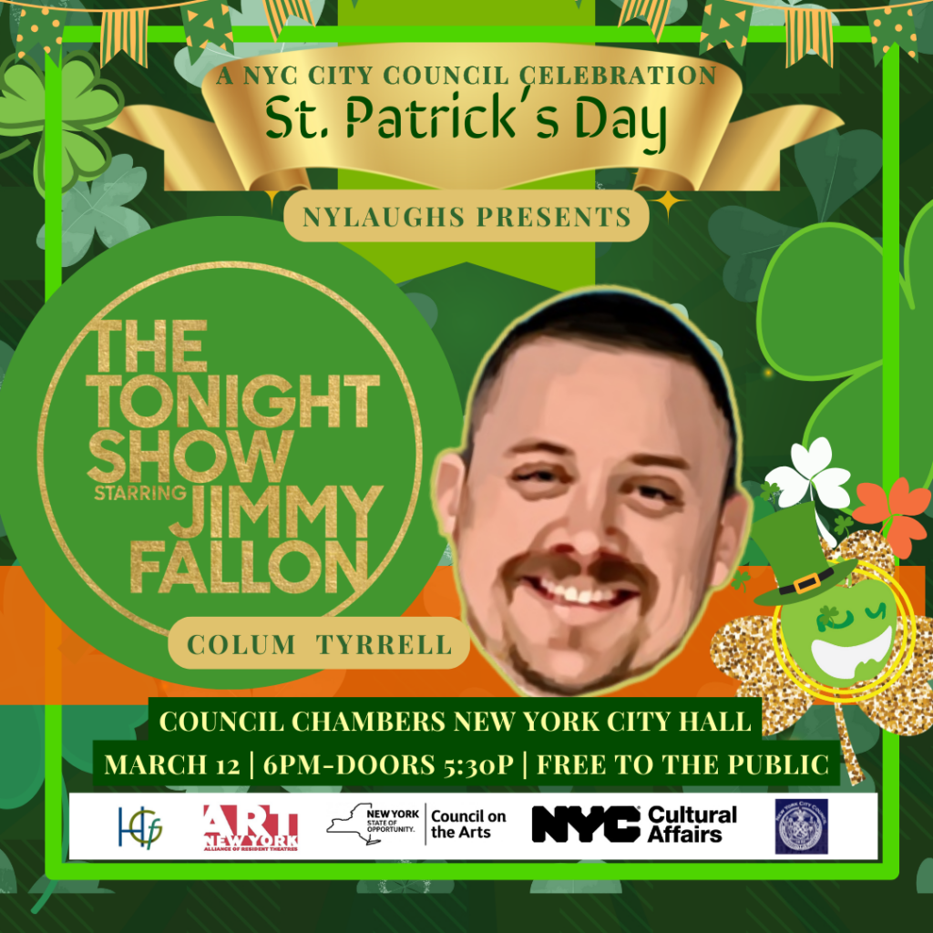NYLaughs Invited Back to Bring St. Patrick Day Laughs to CIty Hall ...